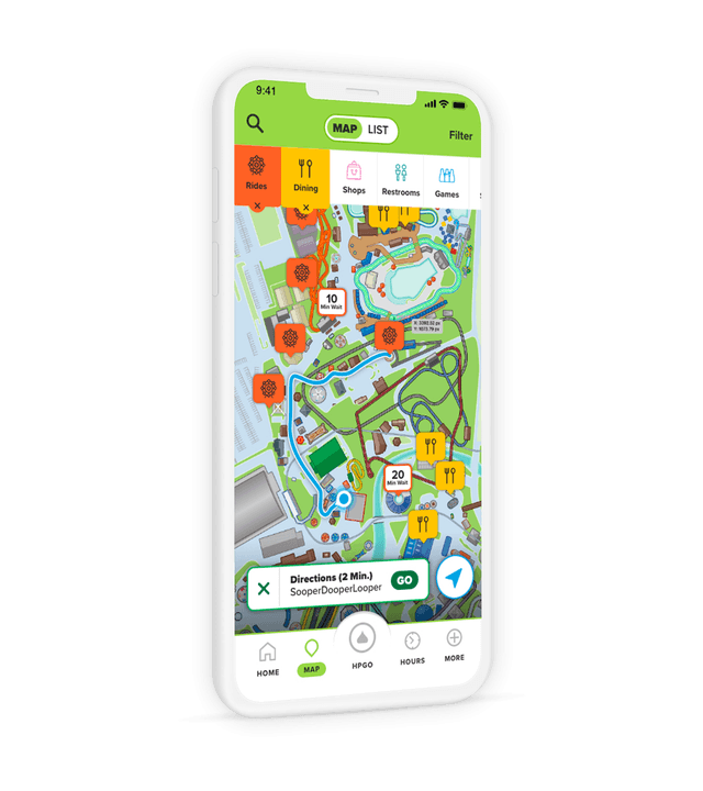 Amusement Park Map | Hersheypark